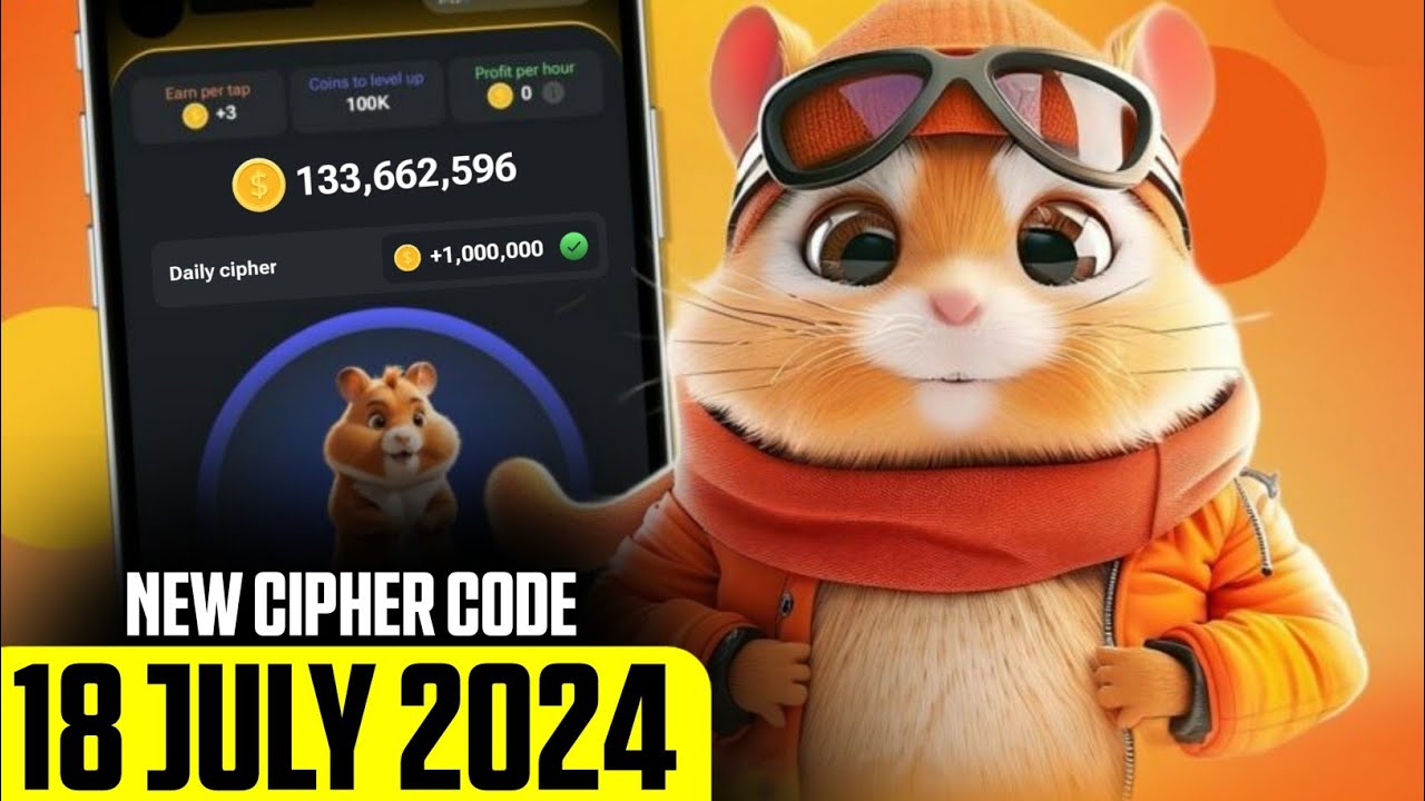 Hamster kombat daily cipher 18 july | hamster kombat daily cipher | hamster kombat today cipher ...
