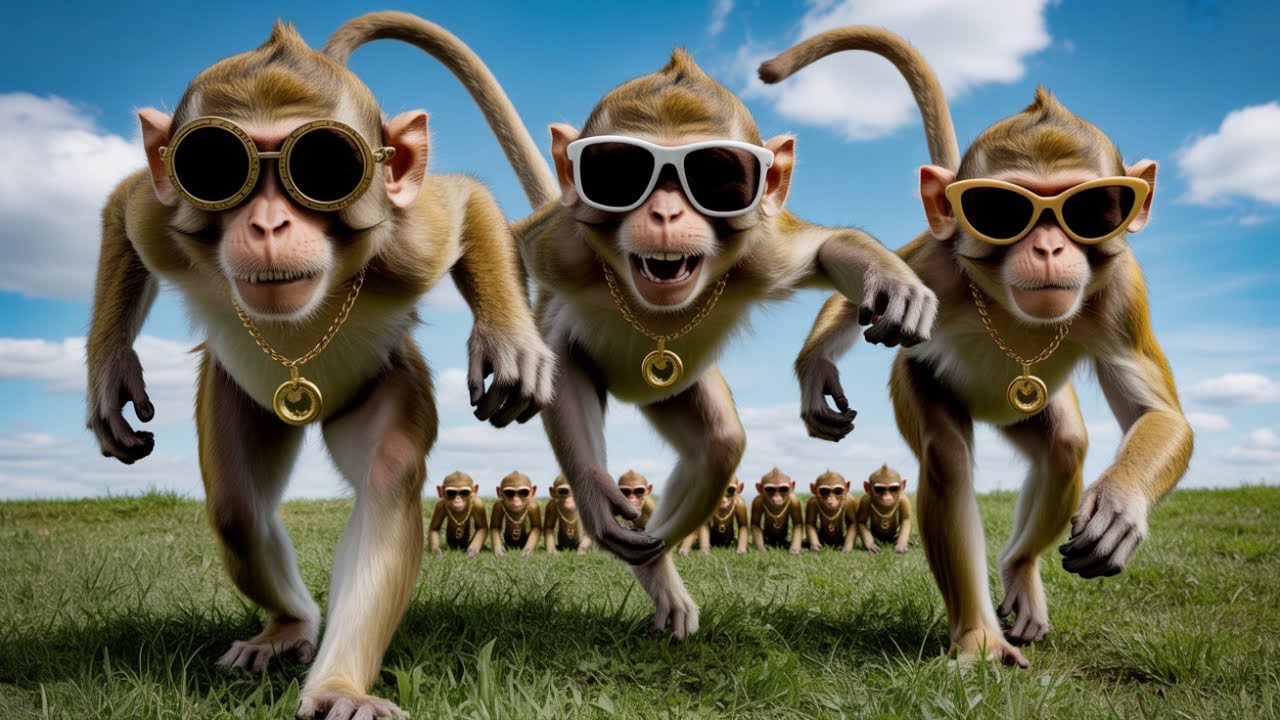 Swag Monkeys in Action 🕶️🐵 | You Won’t Believe This! - YouTube