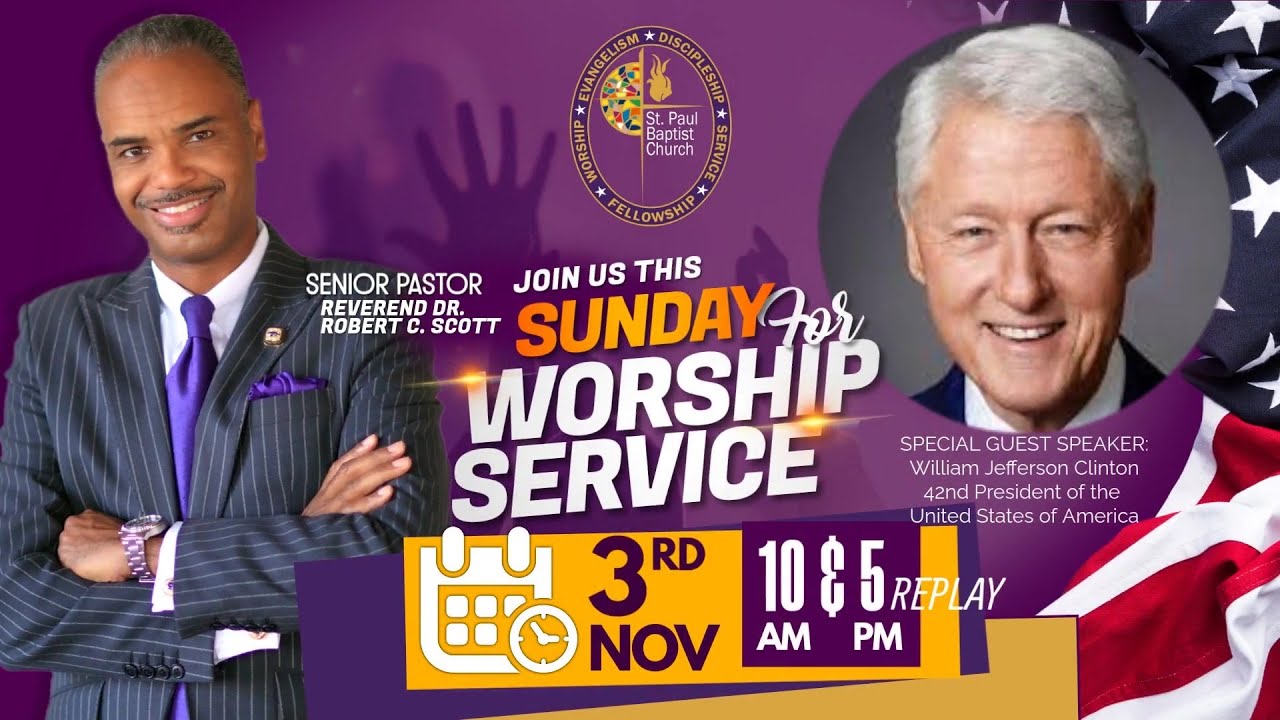 "Faith Beyond Limits" - Rev. Dr. Robert C. Scott - November 3, 2024 ...