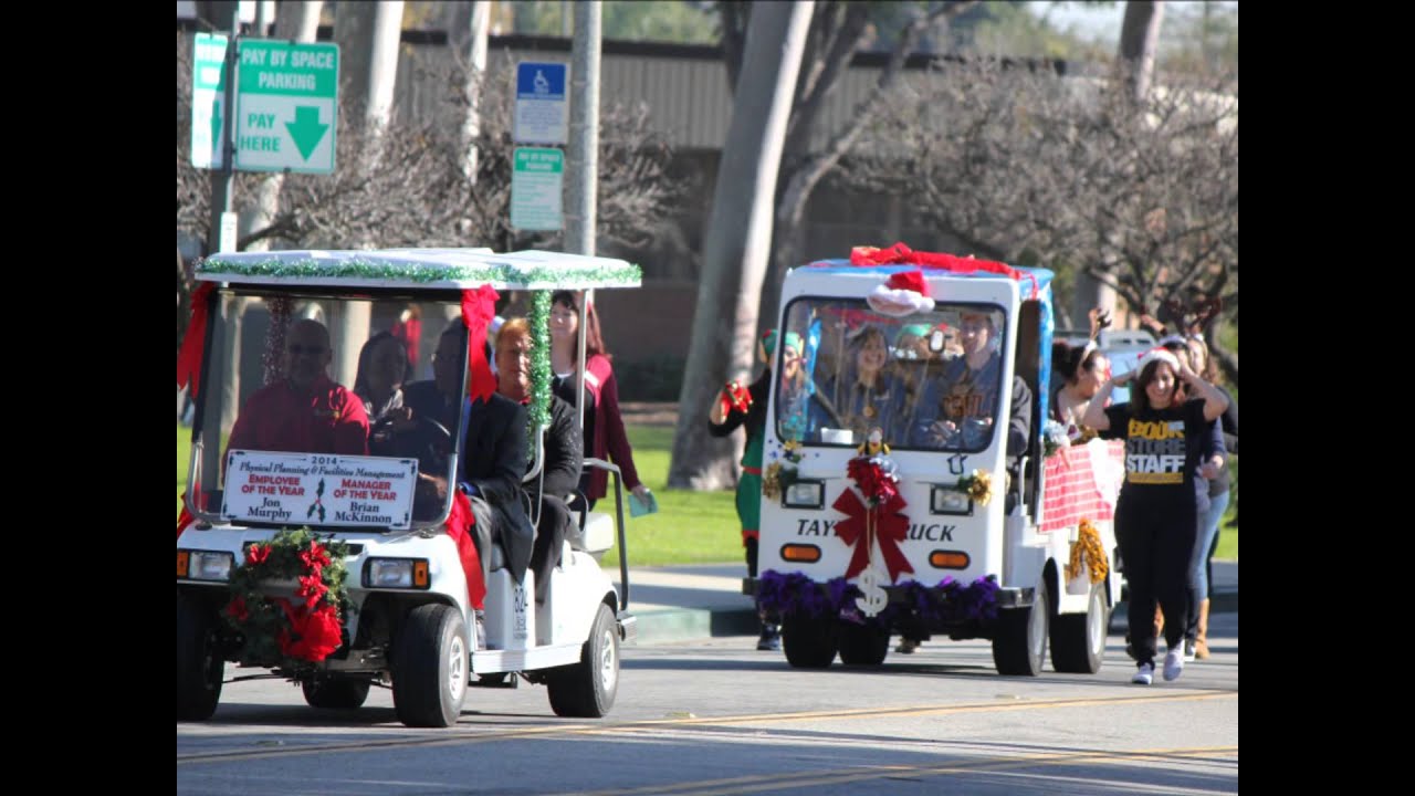 CSULB Holiday Cart Parade 2014 - YouTube