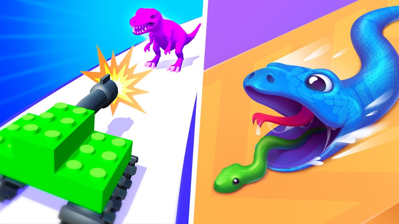 Toy Rumble 3D | Snake Run Race - 1⭐Gameplay Walkthrough (Freeplay ...