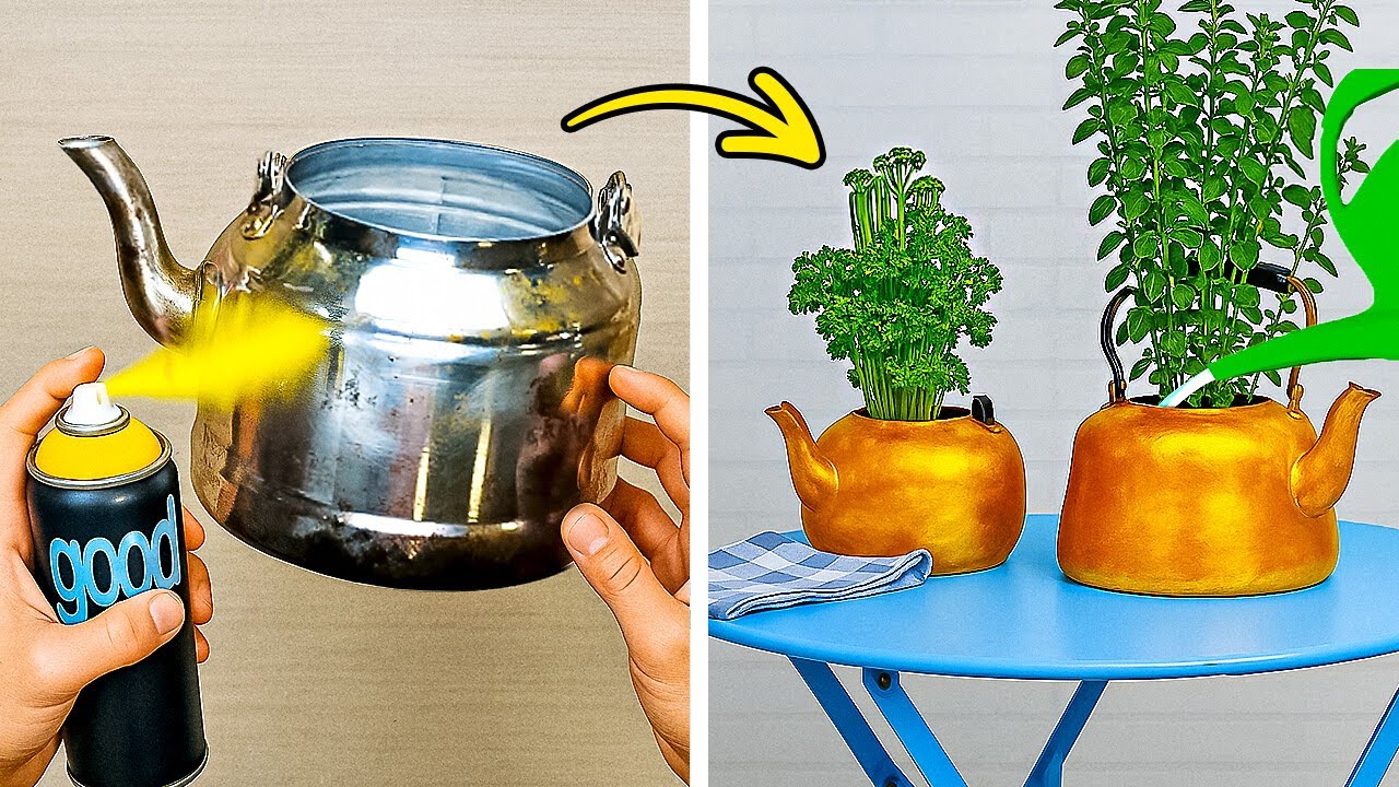 Sustainable DIY Projects: Crafting Garden Decor From Recycled Materials ...