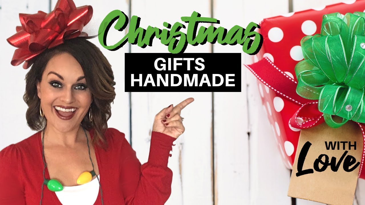🎄10 DIY Christmas Handmade Gifts People ACTUALLY Want! - YouTube