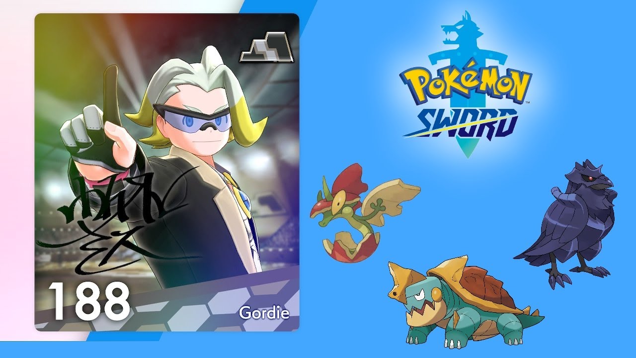 Pokemon SWORD - Circhester Stadium: VS Gordie (Galar Pokemon Only ...