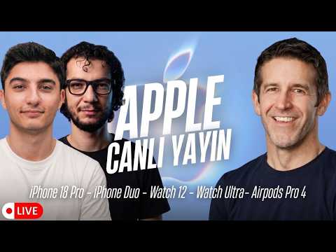 Apple Etkinliği - 9 Eylül | Yeni iPhone Duo, iPhone 18 Pro Serisi ve dahası