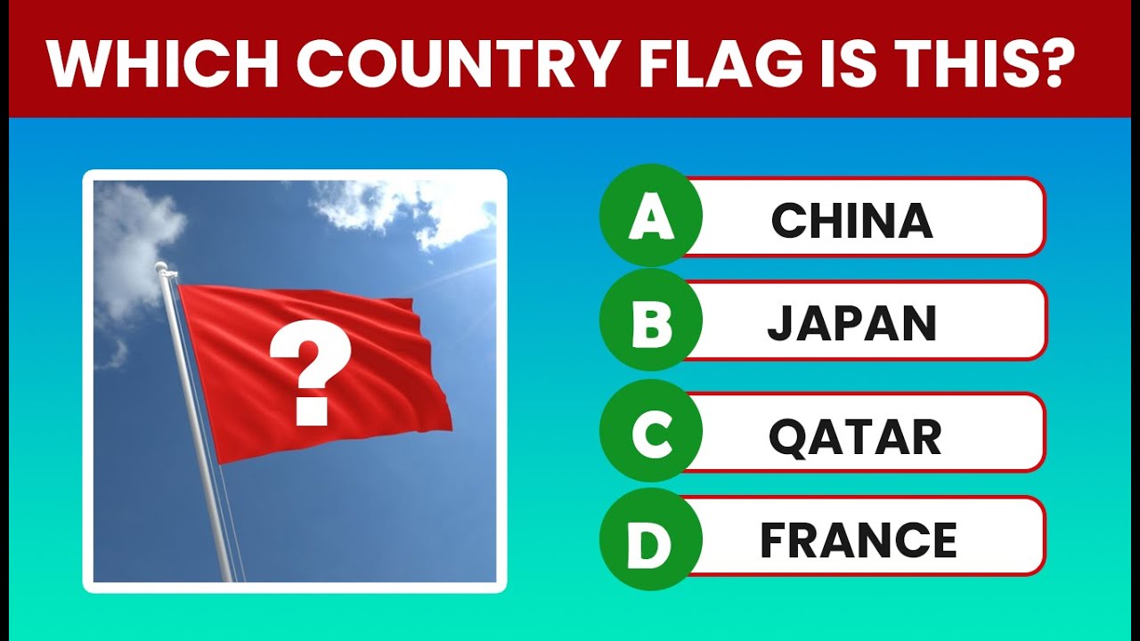 Can You Guess Which Country Flag This Is? 🌍 | 13 Questions Quiz Game ...