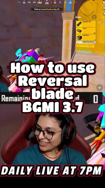 How to use Reversal blade BGMI 3.7 update #shorts #bgmi #pubgmobile - YouTube