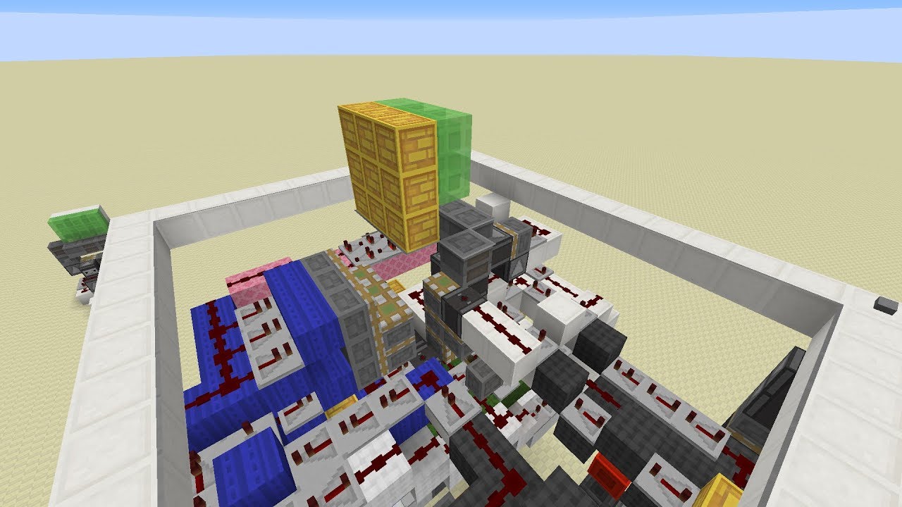 3x3 Slime Hipster Door in Minecraft! - YouTube
