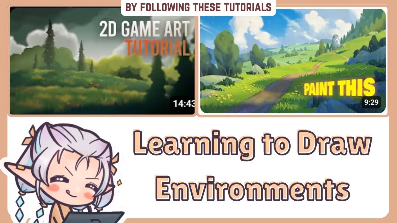 Finally Learning to Draw Environments (ᵕ—ᴗ—) Part 2 - YouTube