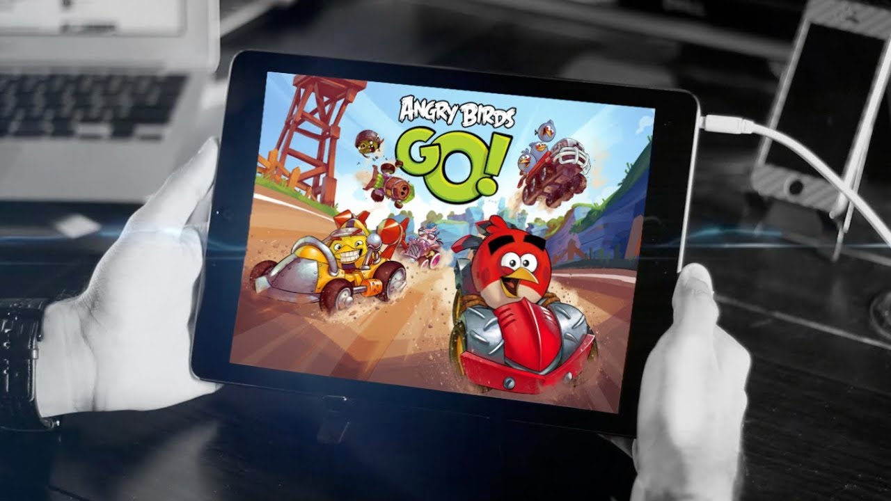 Angry Birds GO iPad Air Gameplay FREE - ( iOS ) 2013 | ITF - YouTube