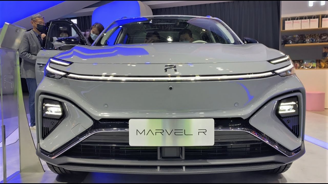 2021 ROEWE MARVEL R EV Walkaround—2021 Shanghai Motor Show—2021款荣威 ...