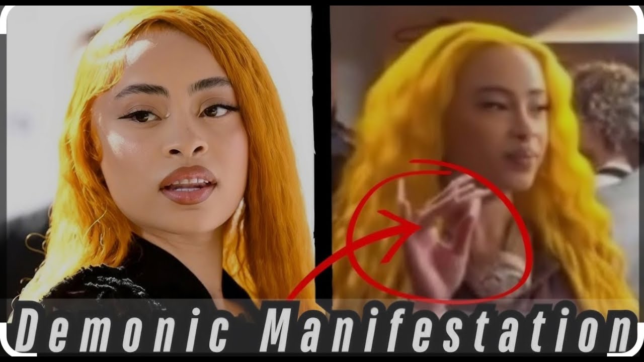 Ice Spice accused of making Satanic hand gestures during Prayer - YouTube