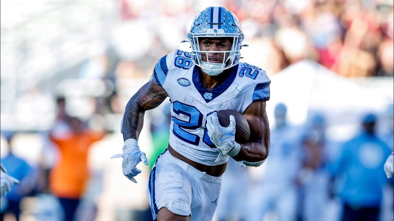 Omarion Hampton FULL North Carolina Highlights | 2022-2024 - YouTube