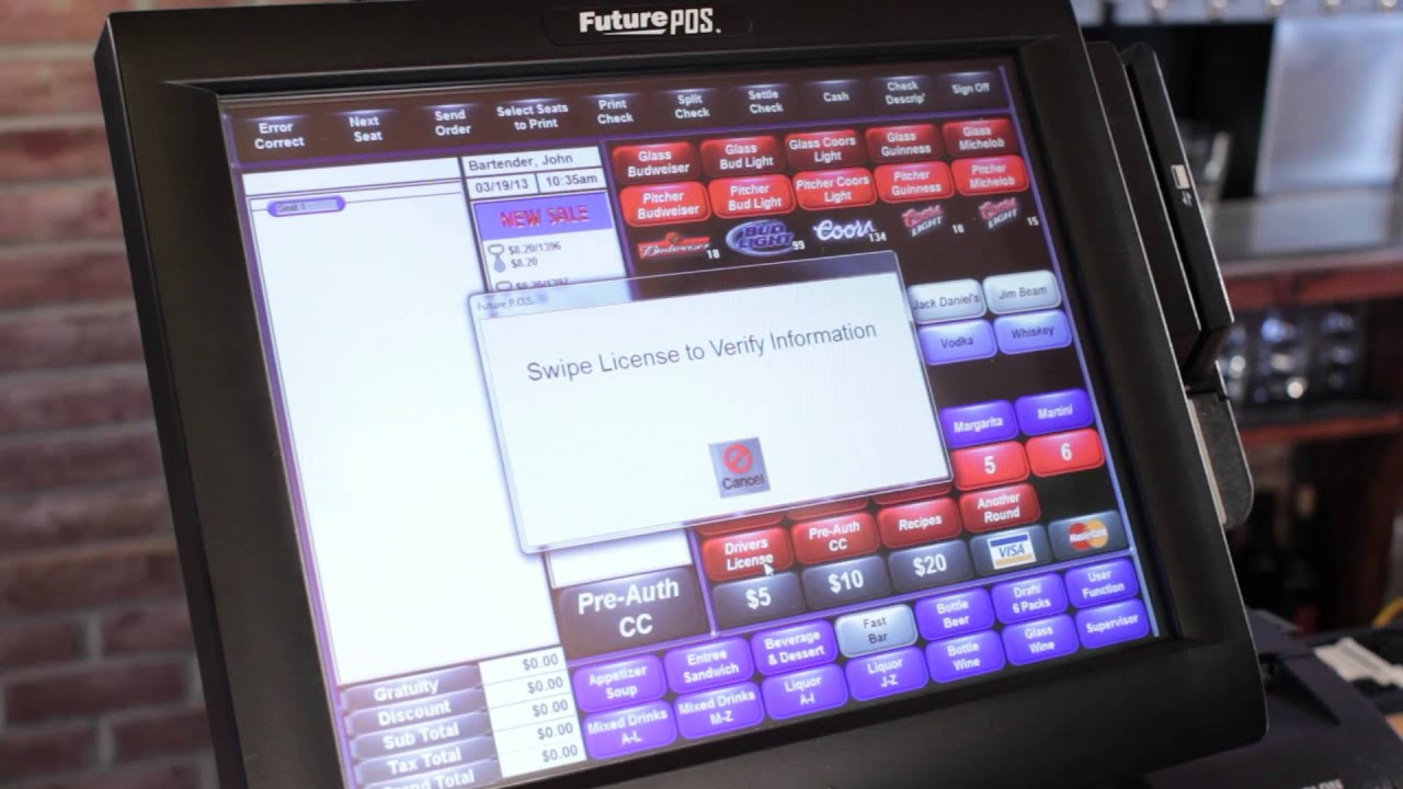 Future POS Driver's License Verification - YouTube