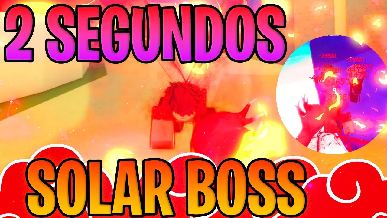 [2 SEGUNDOS] COMO SOLAR BOSS RÁPIDO E FÁCIL SHINDO LIFE - YouTube