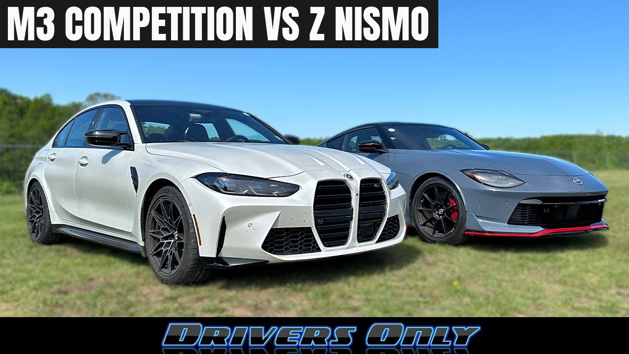 2024 BMW M3 Competition vs 2024 Nissan Z Nismo - Track Beasts - YouTube