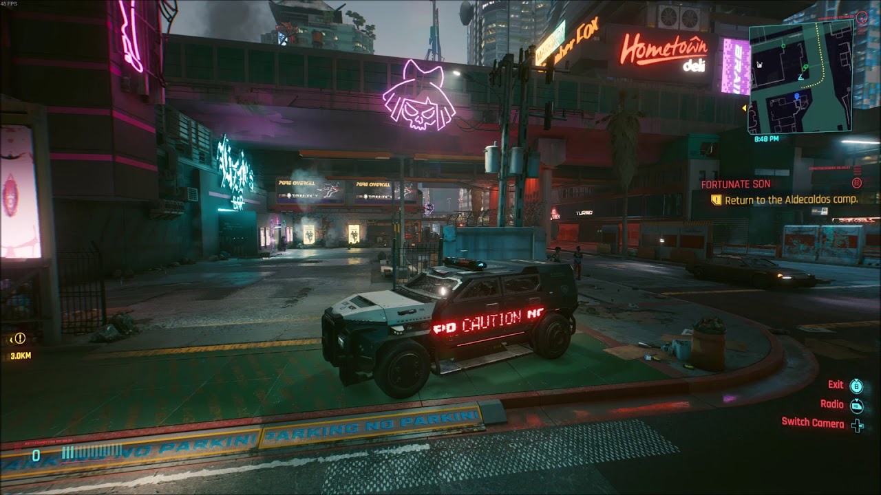 Cyberpunk 2077 - Police Siren FX - YouTube