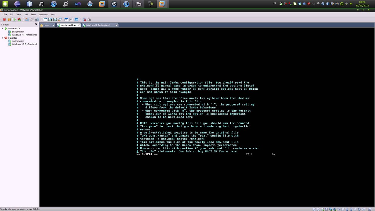 Installation de serveur Samba linux2 - YouTube