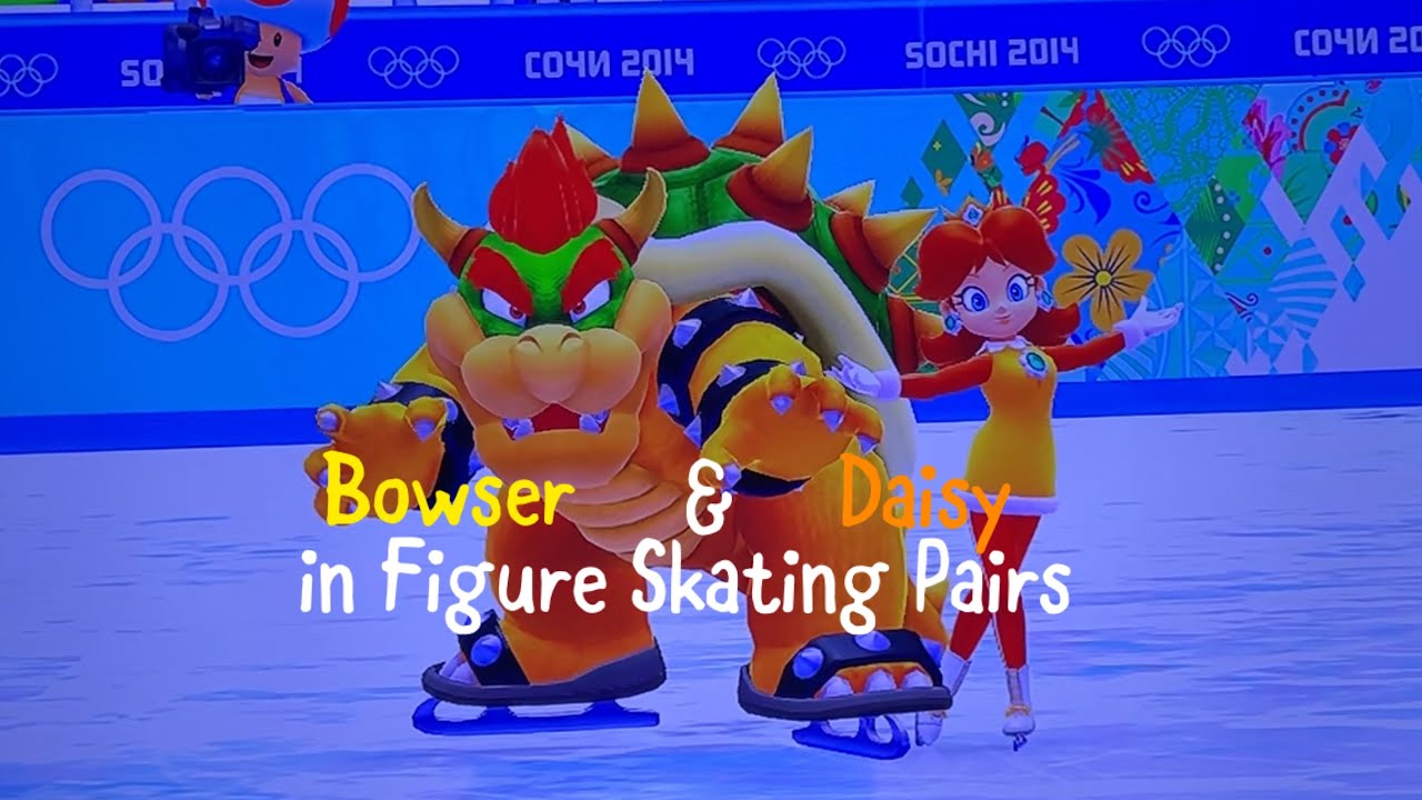 Mario & Sonic at the Sochi 2014 Olympic Winter Games Figure Skating ...