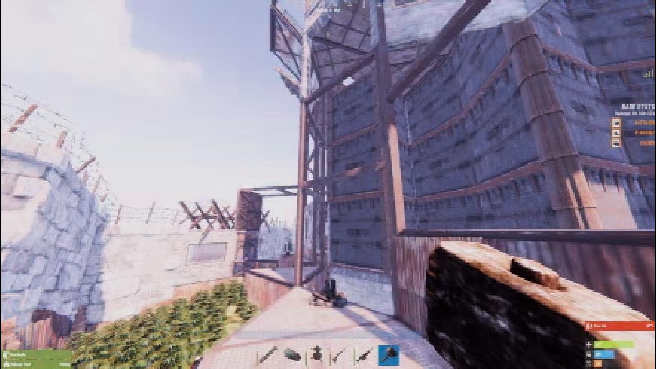 Full hqm base with 6 man - YouTube