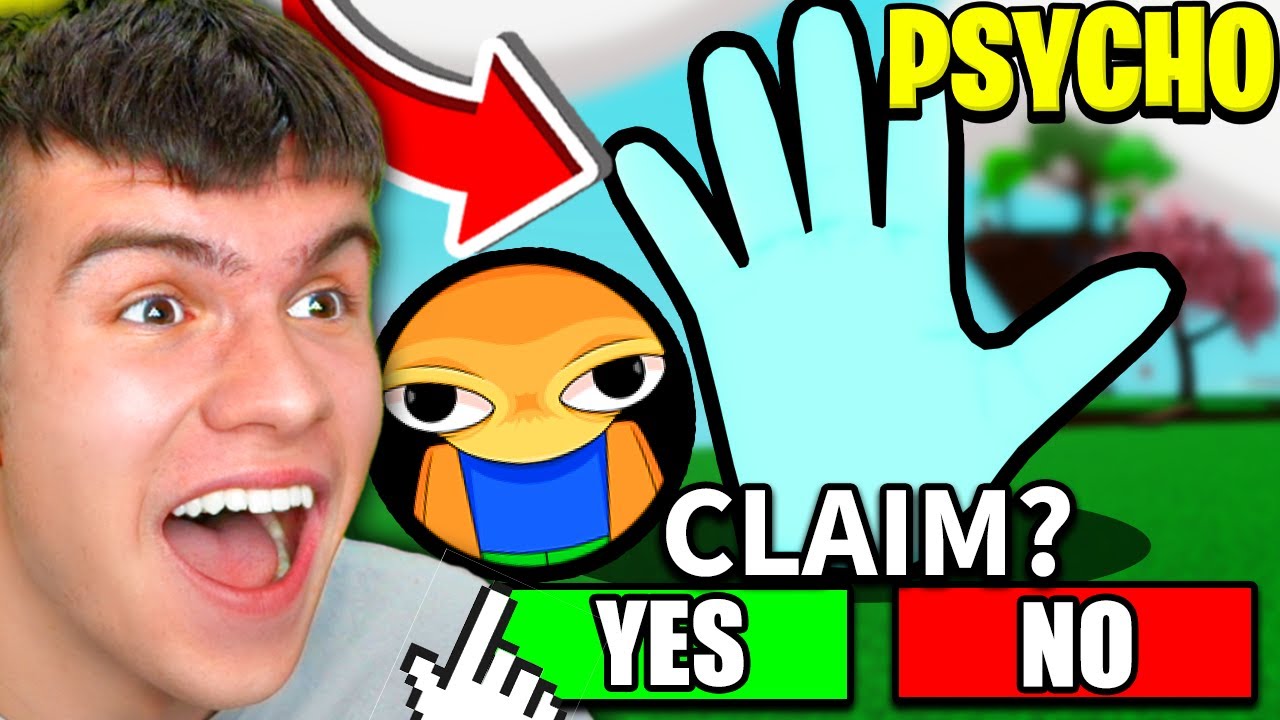 How to get the PSYCHO GLOVE & ULTIMATE CONTROL BADGE in SLAP BATTLES ...