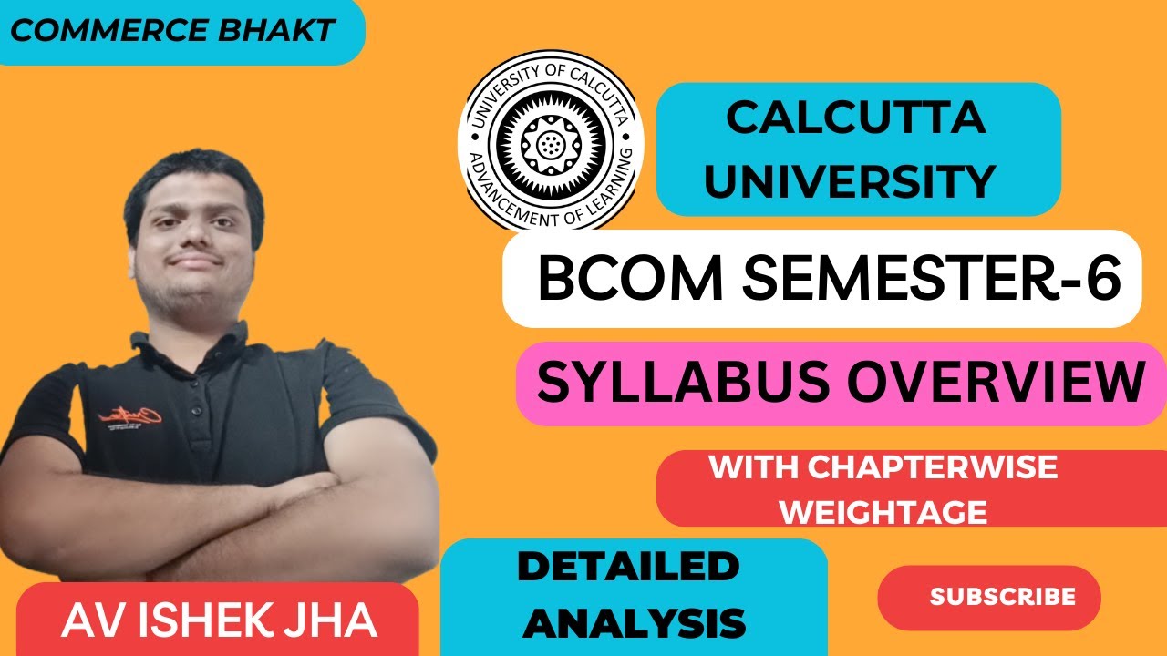 BCOM 6TH Semester Syllabus Calcutta University HONORS GENERAL bcom-6th-semester-syllabus-calcutta-university-honors-general