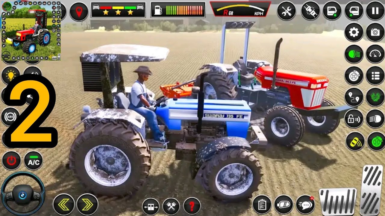 Tractor Game: Driving Game Sim - Tractor Simulator 3D - Farming ...