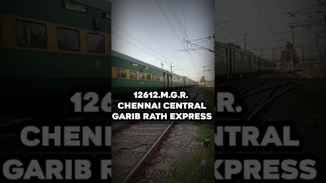 #short ICF coach Garib Rath Express Gajab train 130kmph #shorts - YouTube