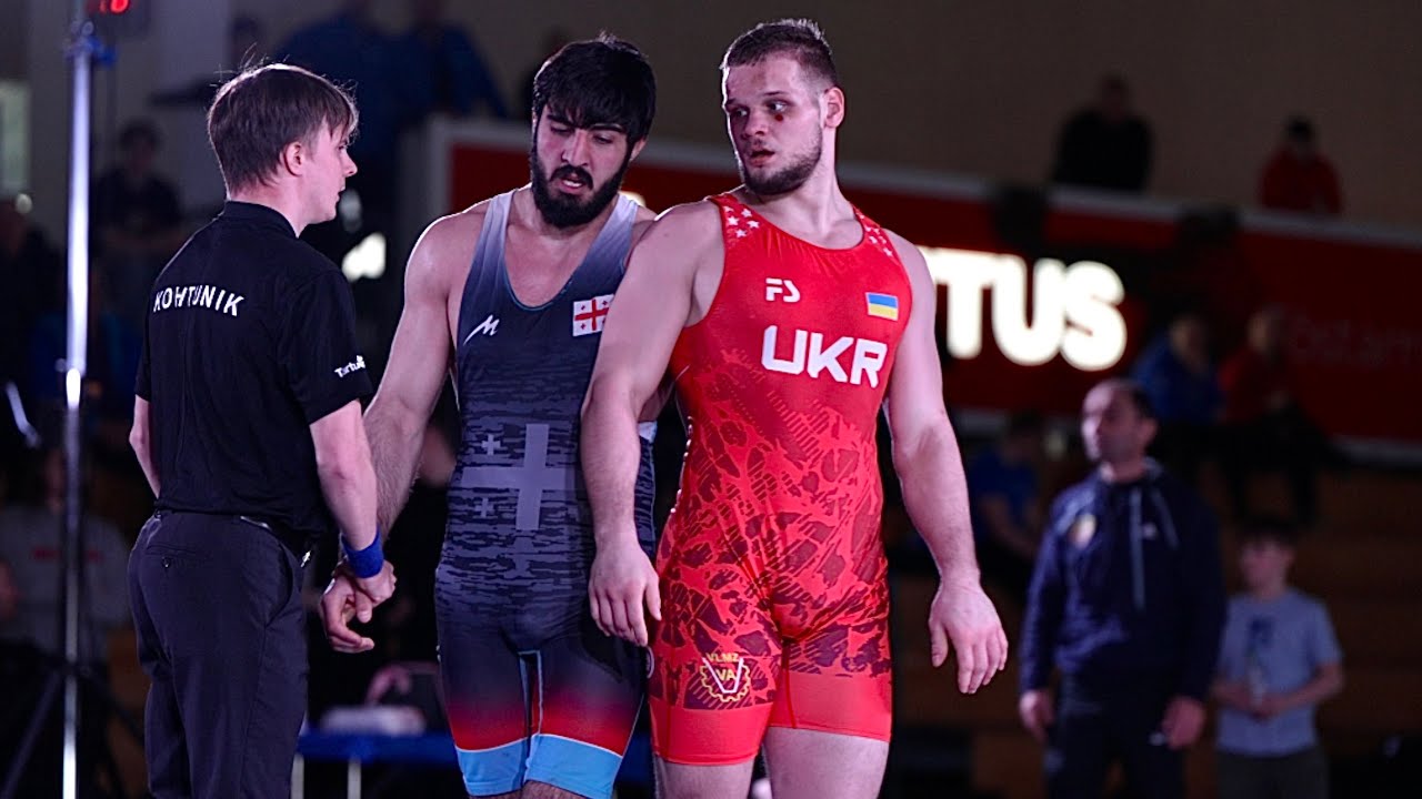 R. Koniev (UKR) vs B. Guruli (GEO) 82kg final. Men greco-roman ...