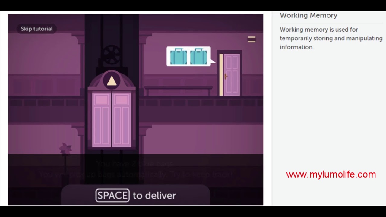 How to play - Lumosity - Memory Serves - YouTube