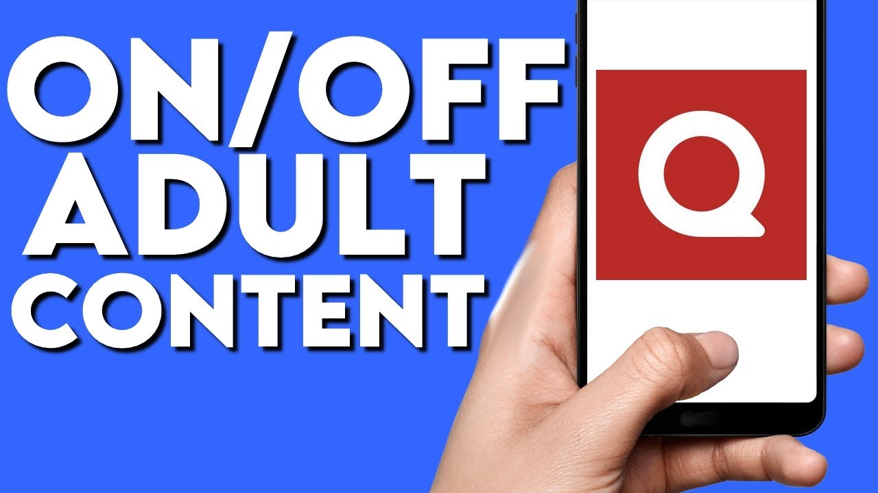 How To Turn on/off Adult Content on Quora App - YouTube