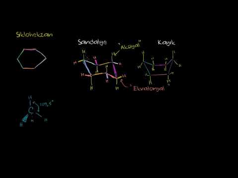 Siklohekzanın Sandalye ve Kayık Konformasyonları (Fen Bilimleri) (Organik Kimya) (Kimya)