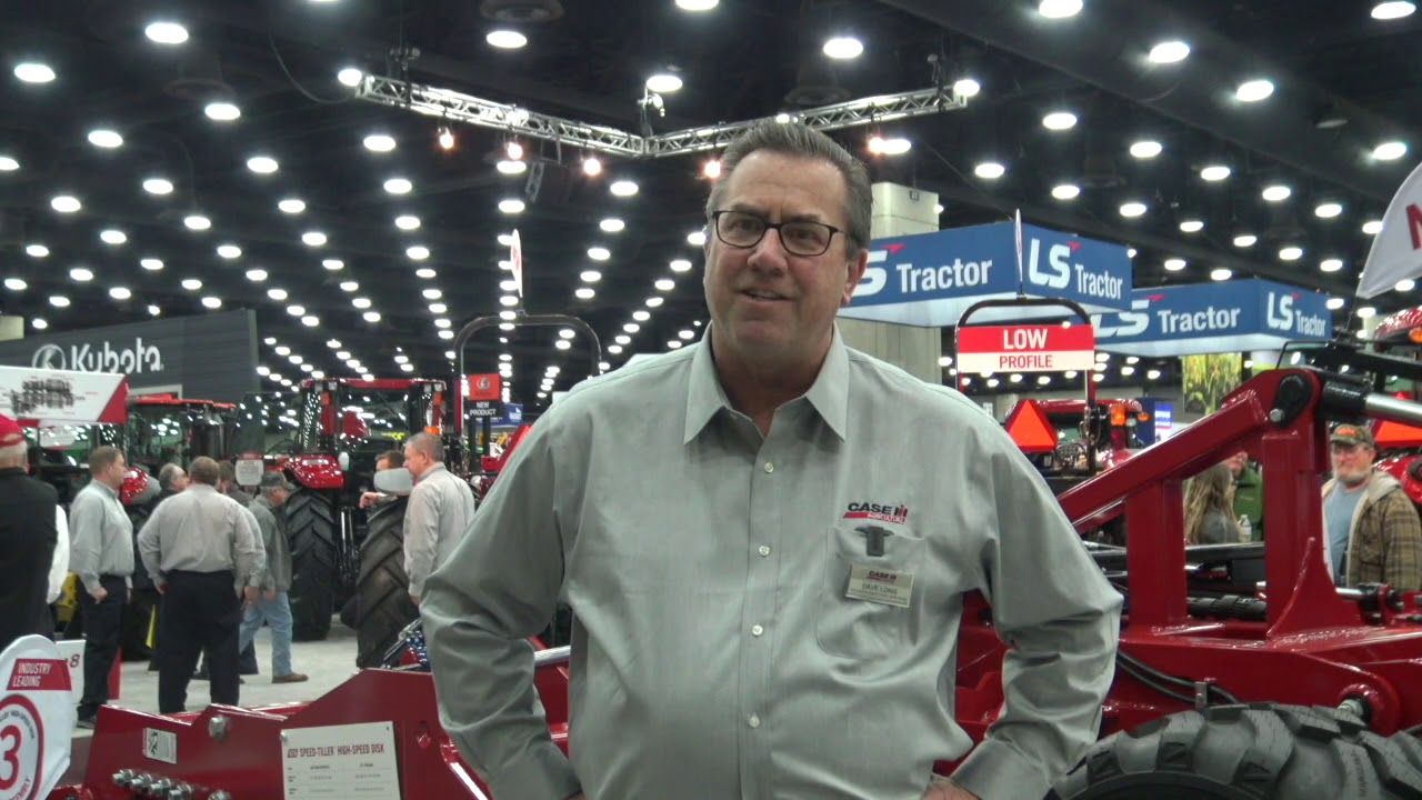 Case IH launches speed-tiller high-speed disc - YouTube