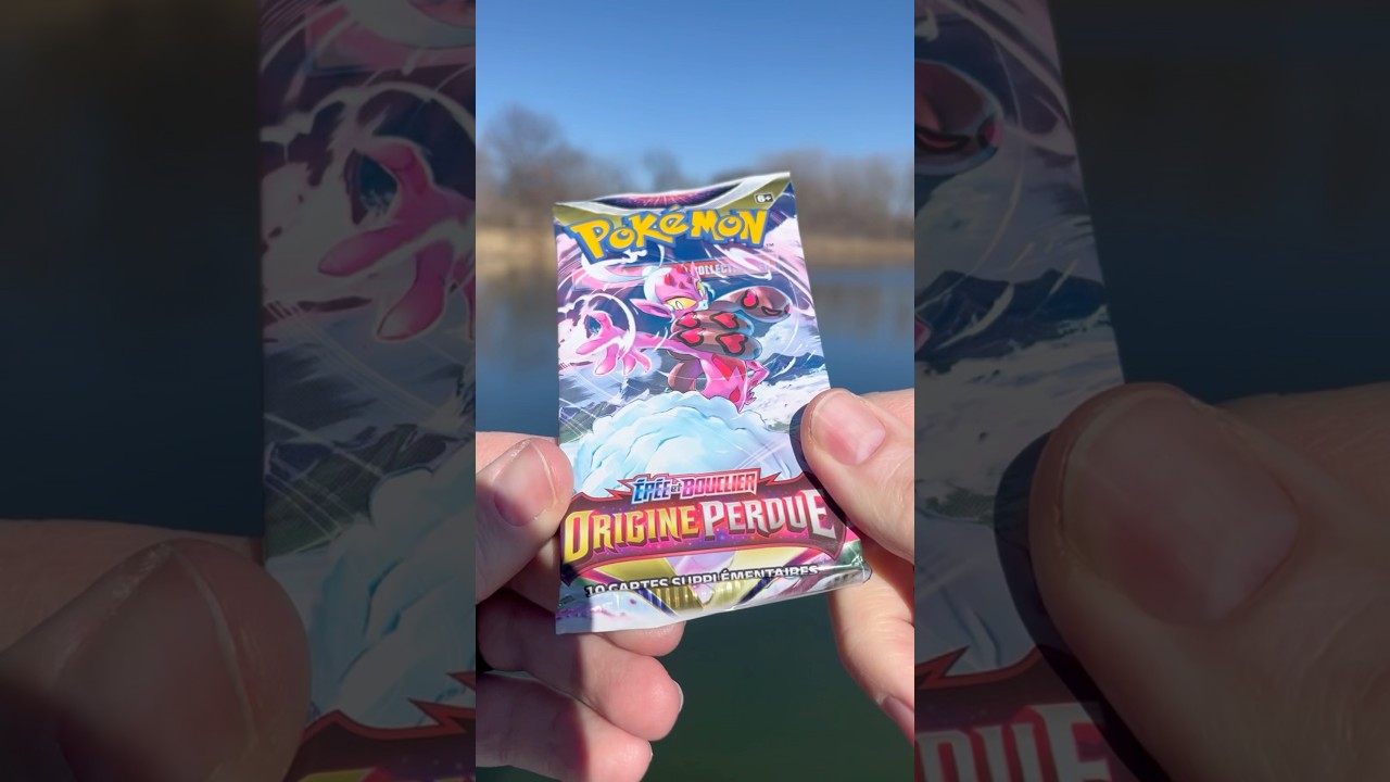 Opening a French Pokémon Lost Origin Booster Pack! #pokemon #unboxing ...