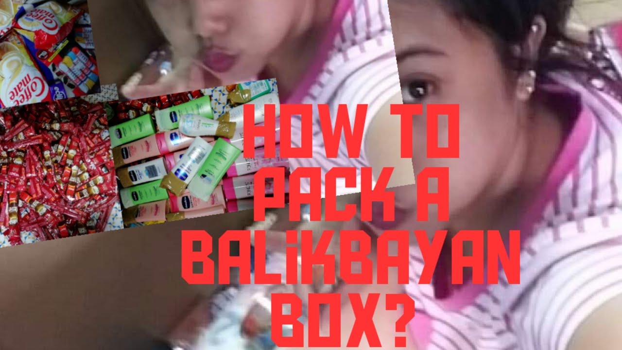 how to pack a balikbayan box.? part 1 - YouTube