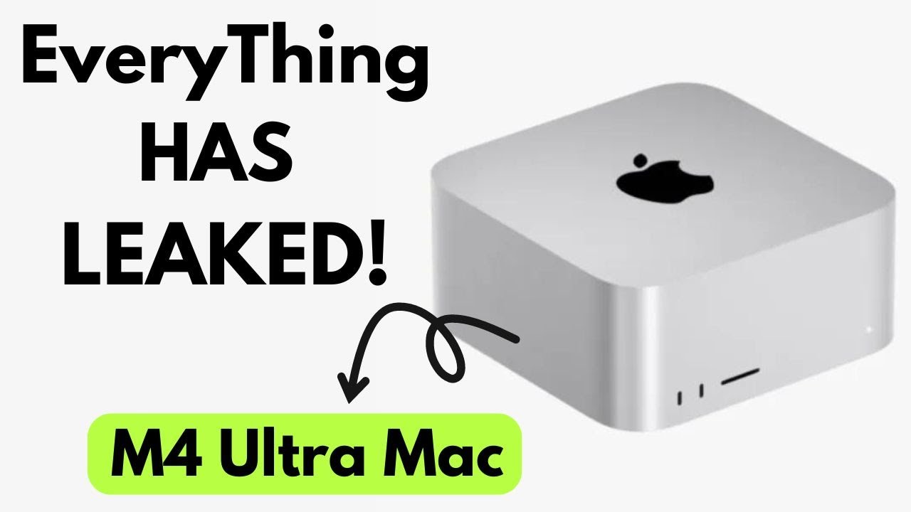 Mac Mini M4 Release Date & Price - New Leaks 2024 - YouTube