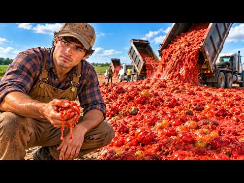 They Dumped 50 Tons of Rotten Tomatoes on His Field… 6 Months Later He Owned an Empire!