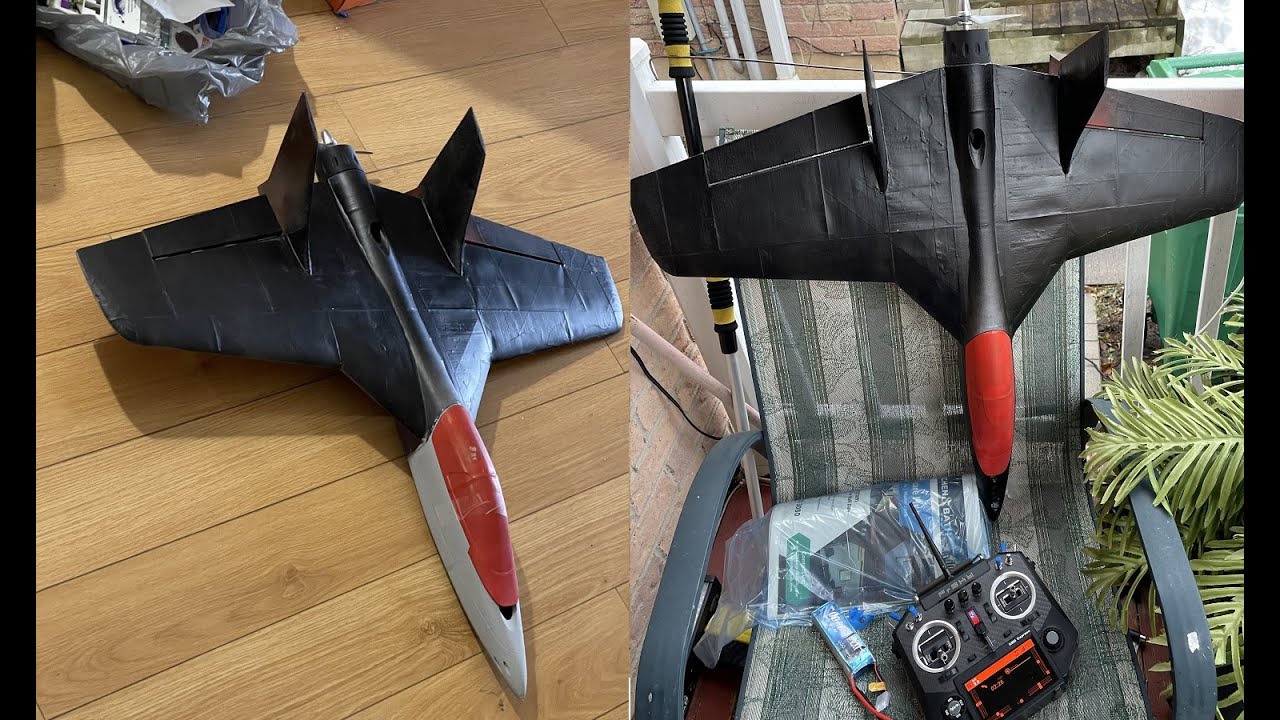 3D Printed Funjet - 4S - YouTube