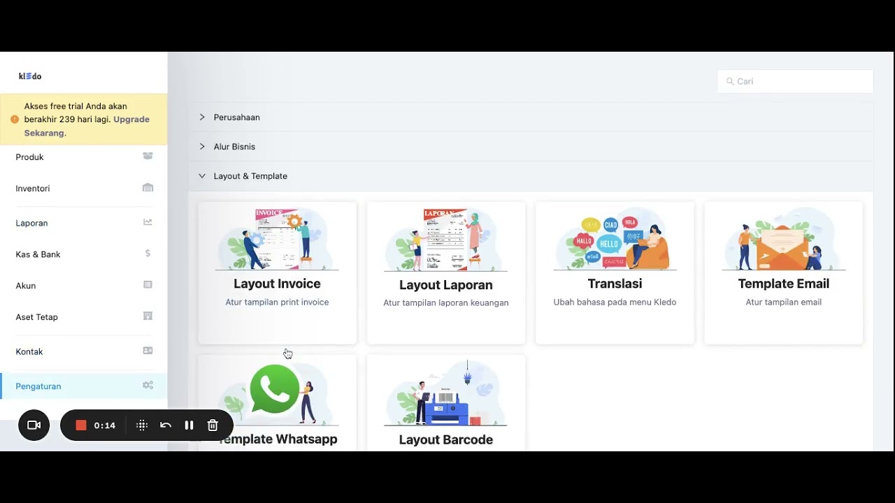 SETTING UKURAN LOGO LAYOUT LAPORAN - YouTube
