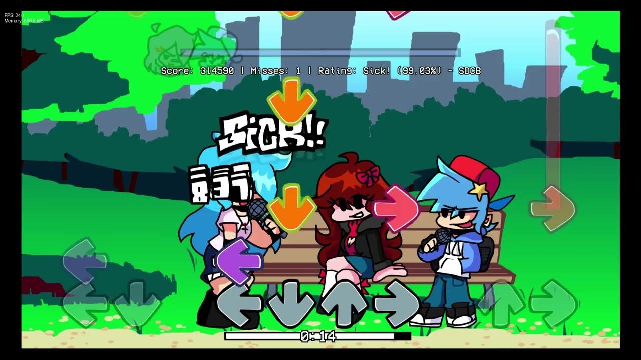 Friday Night Funkin' VS NuSKY + Skyverse FULL WEEK DEMO (FNF Mod) (Sky ...