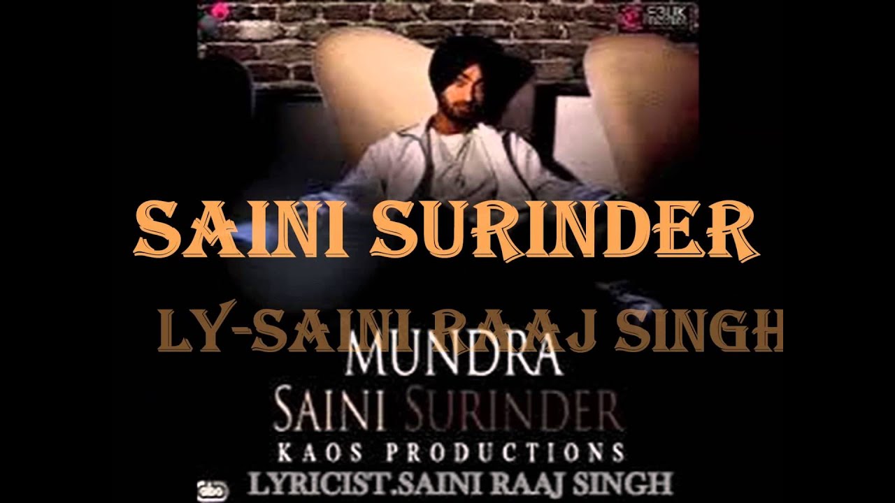 saini raaj singh mundra - YouTube