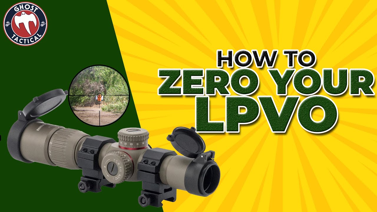 HOW TO ZERO YOUR OPTIC | LPVOs For Beginners - YouTube