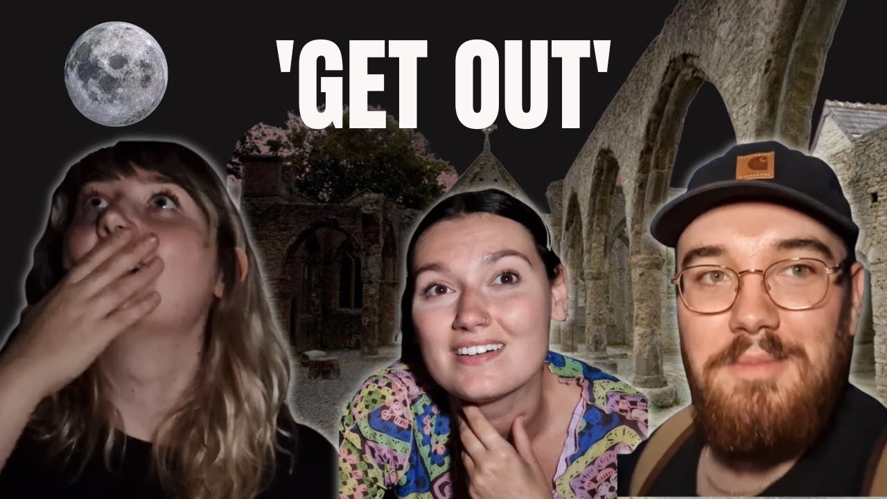 We spent the night in ABANDONED DEMONIC RUINS - Part 2 - YouTube
