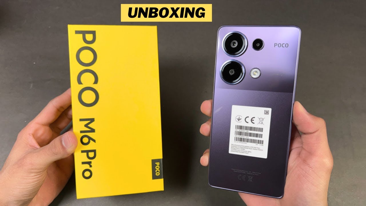 Poco M6 Pro - Unboxing & Price in Paksitan! (Flapship Display + 64MP ...