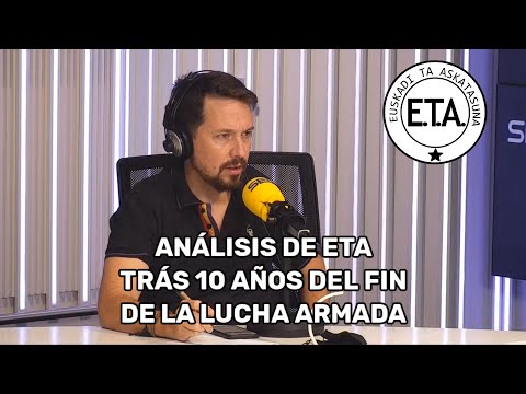 Análisis de Pablo Iglesias, sobre ETA, y la cal viva de los GAL