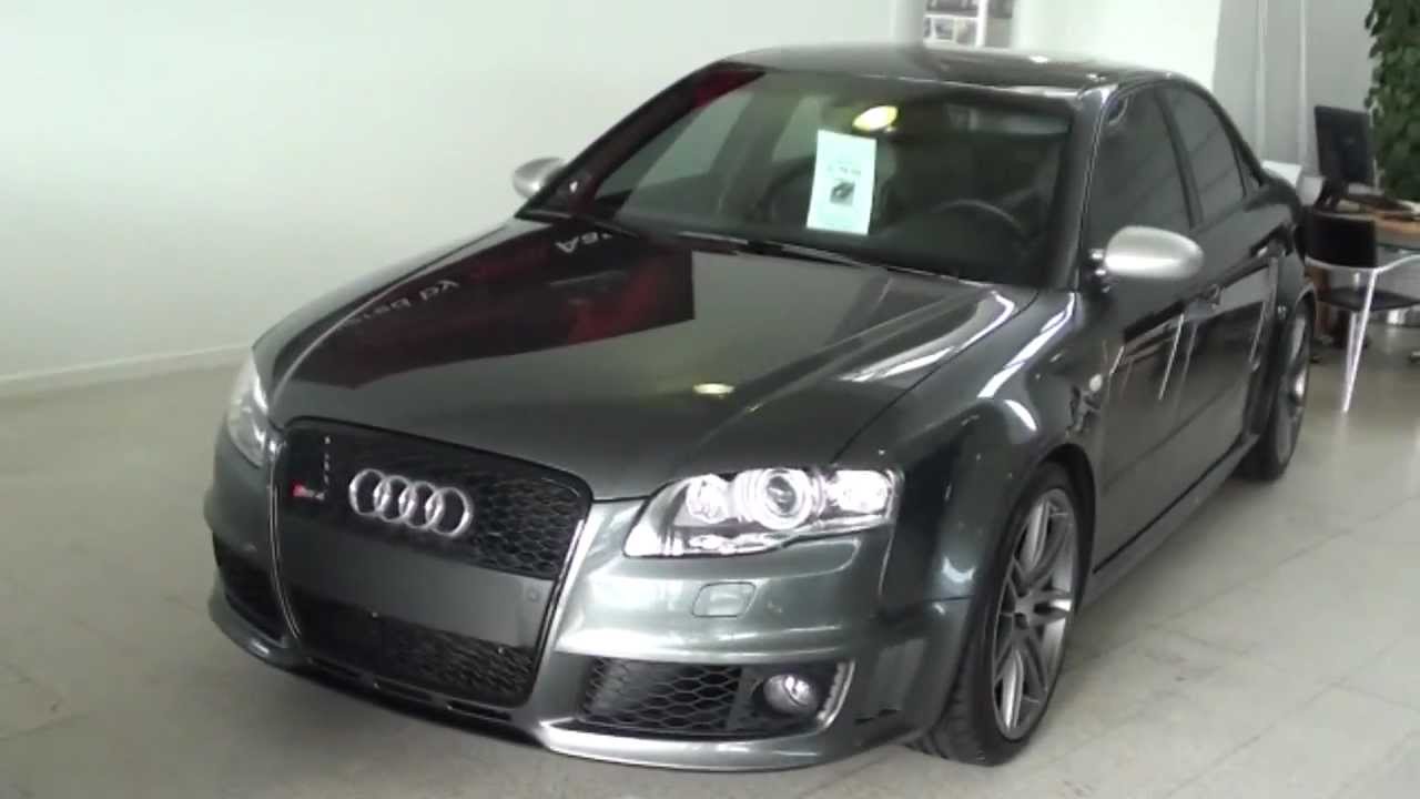 Audi RS4 inside - YouTube