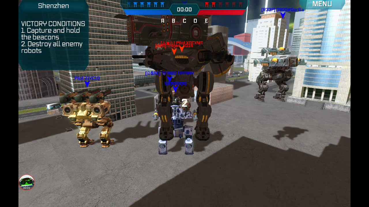 War robots: Mid prototype test - YouTube