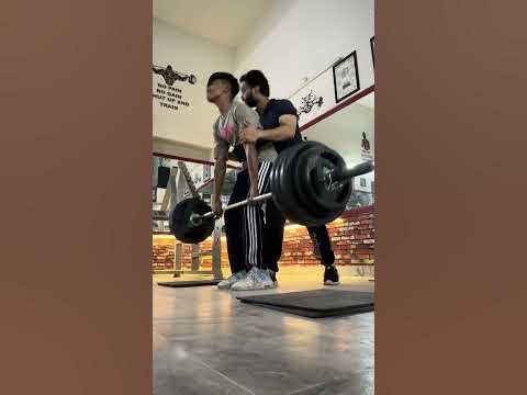 110 kg deadlifting// body weight 50 kg #viralvideo#shortsvideo #gymworkout#hardwork #deadlift # ...