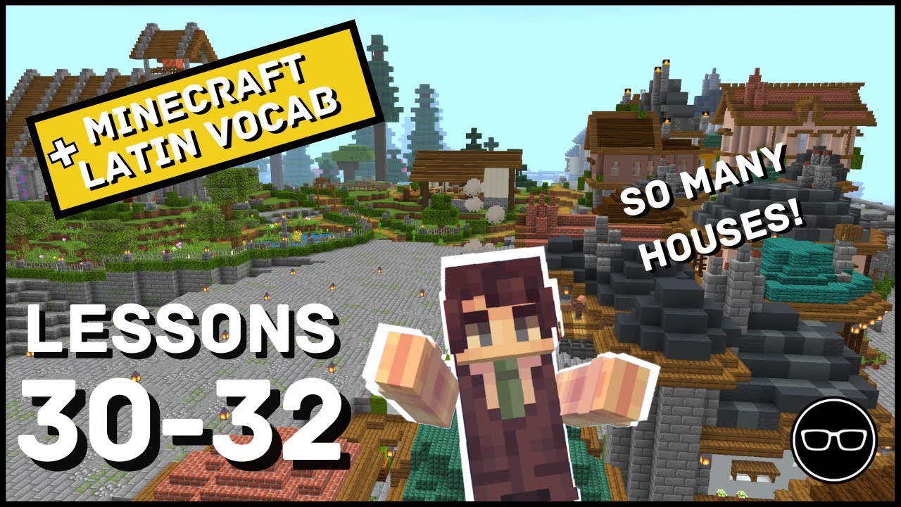 Henle 1 Vocab Lessons 30-32 Minecraft - YouTube