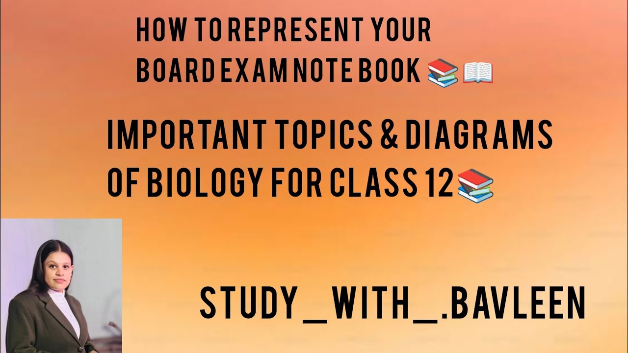 How to represent your exam Note Book & All imp topics & diagrams of ...